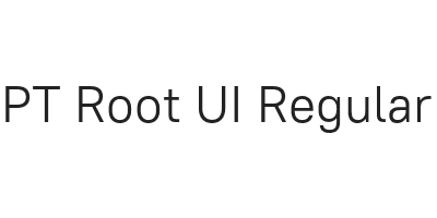 PT Root UI Regular字体下载[免费可商用]_PT Root UI Regular字体在线预览-一流导航